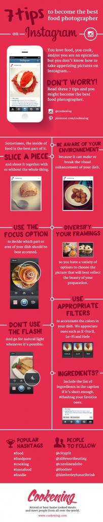 How to Make your Best Cooking Pics on Instagram? | Instagramers.com